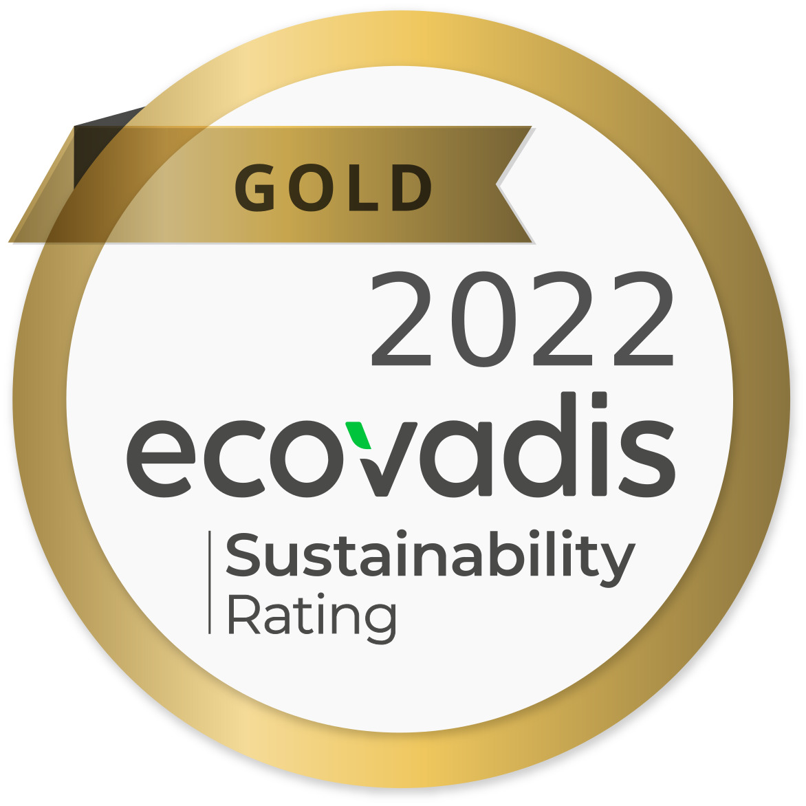 Quadruple Gold Status for sustainability efforts